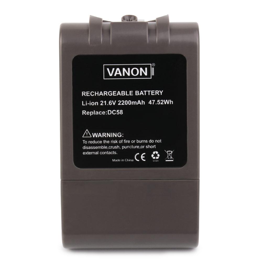 For Dyson 21.6V Vacuum Battery Replacement | DC62 4.0Ah Li-ion Battery ...